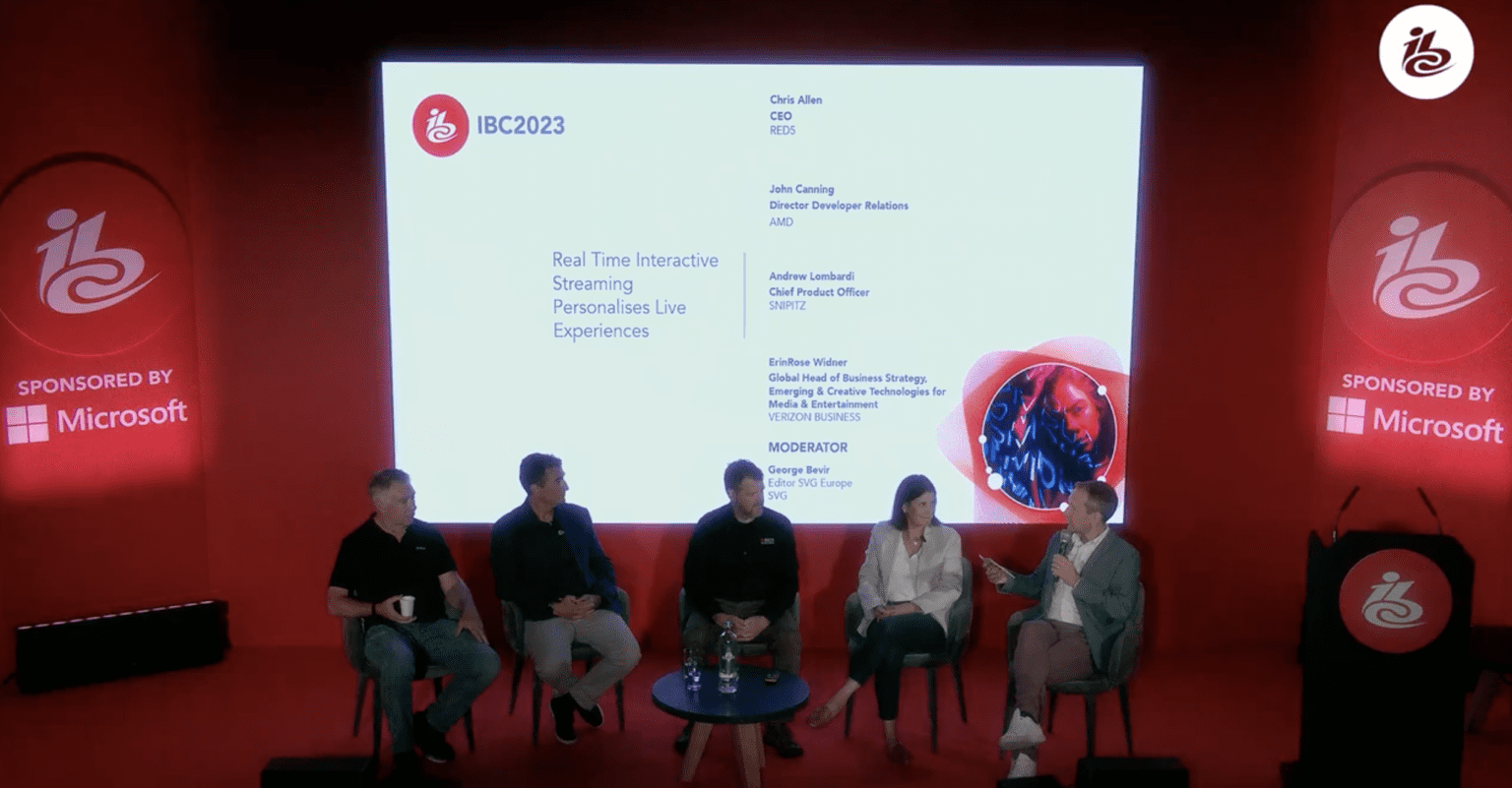 IBC Accelerator Project Panel in Amsterdam - Red5